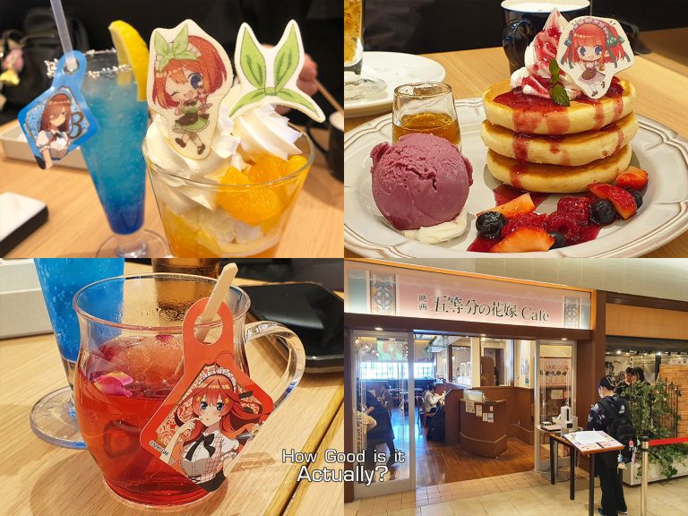 The Quintessential Quintuplets Café (Sweets Paradise) - How Good is it ...